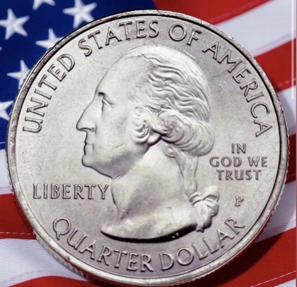 2021 P General George Washington Quarter 🪖 Crossing the Delaware ⚓ ...