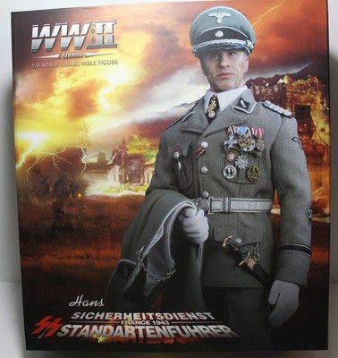 DID Hans LANDA 1/6 German ss Standartenfuhrer Inglorius Bastards | eBay