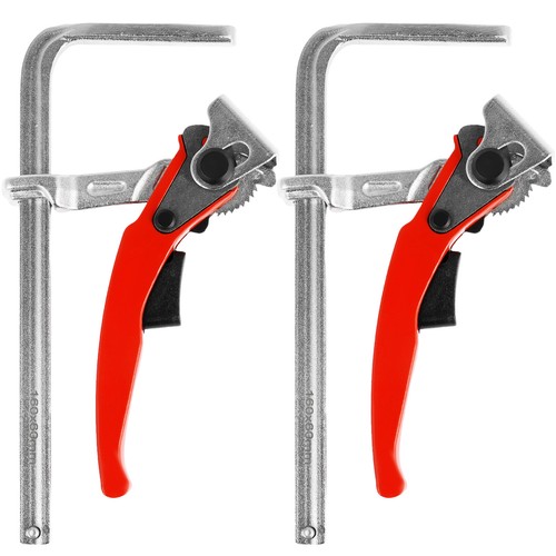 Ratcheting Table Clamp Lever Action Clamp Bar Tool DIY Woodworking F ...