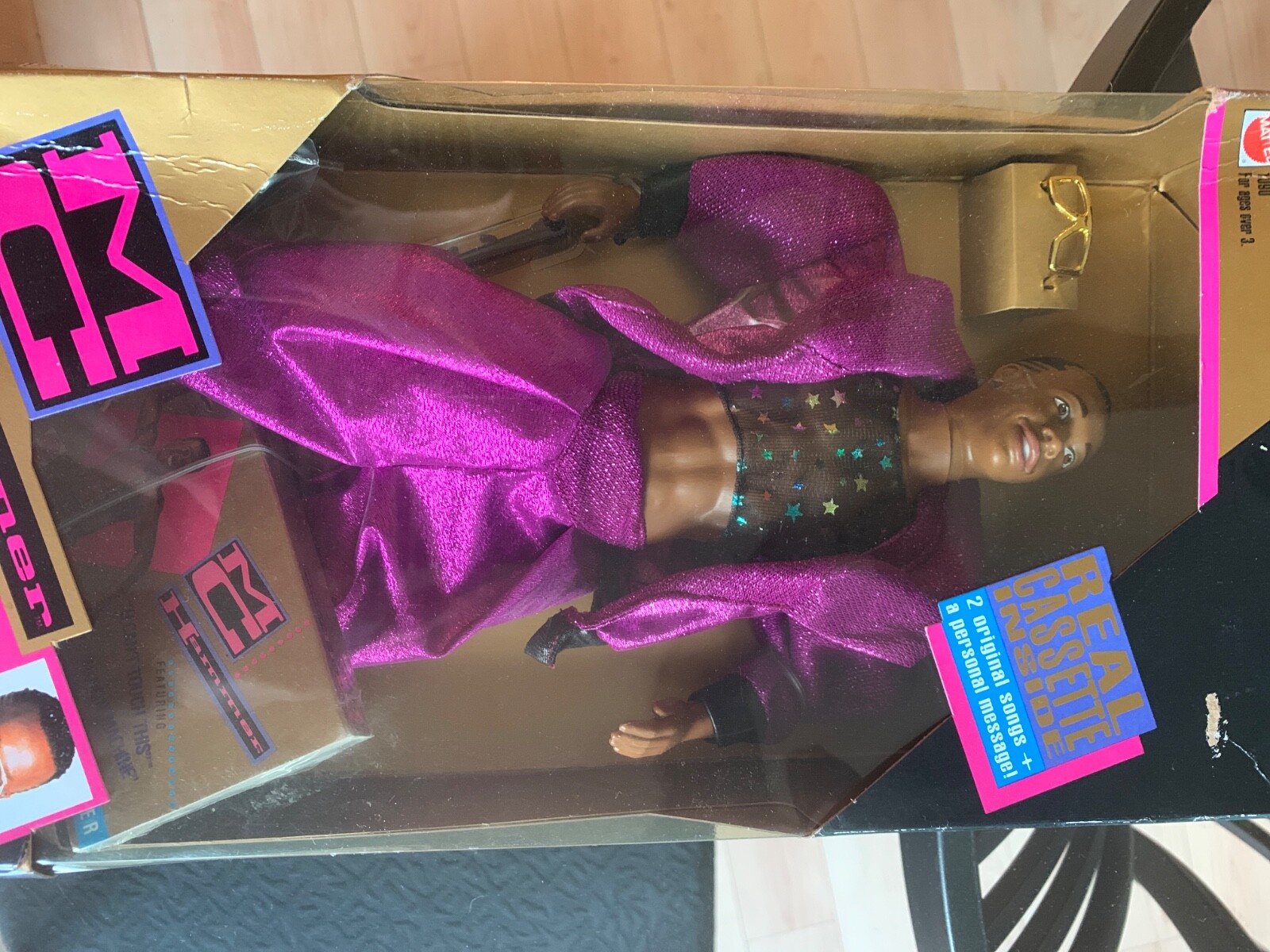VINTAGE MC HAMMER MATTEL DOLL in BOX EXCLUSIVE M.C. HAMMER CASSETTE ...