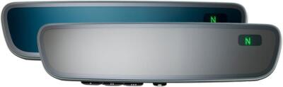 GENK85A Frameless Auto-Dimming RearView Mirror Homelink Compass Tundra ...