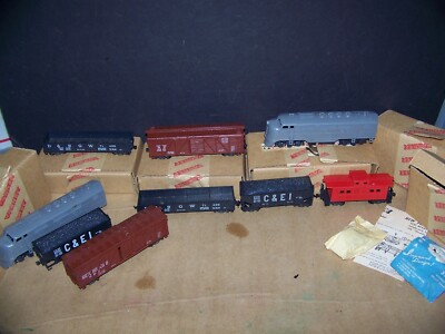 LOT OF 9 VARNEY HO Scale vintage model train cars | eBay