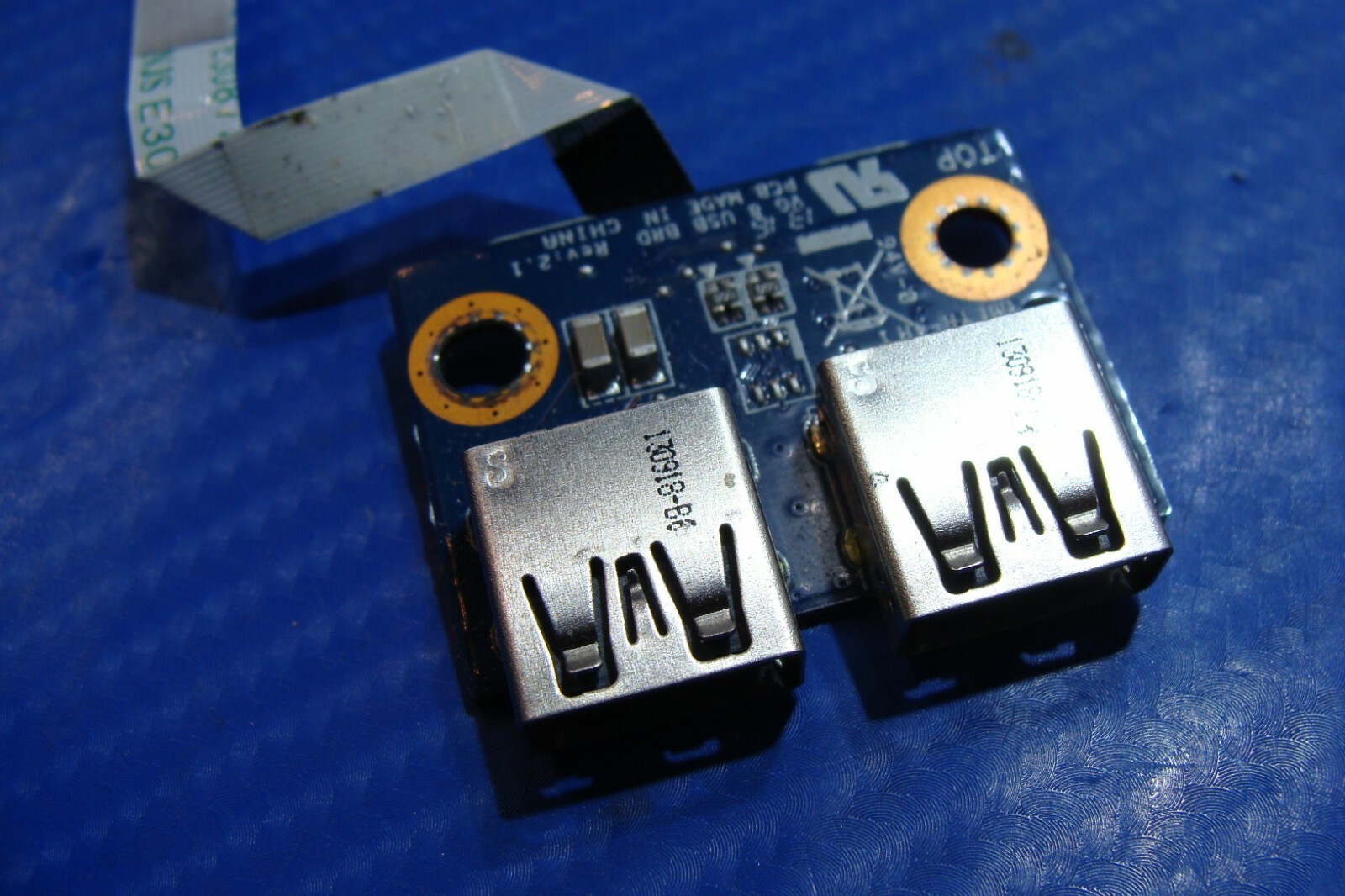 Toshiba Satellite P55-A5312 15.6" Genuine Dual USB Board w/Cable ...