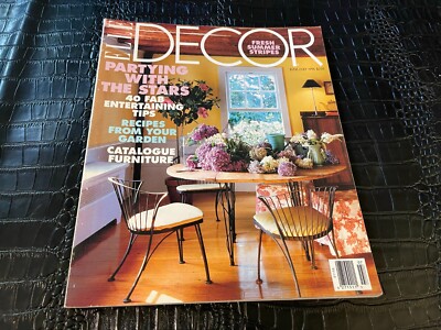 JUNE/JULY 1995 ELLE DECOR Magazine | eBay
