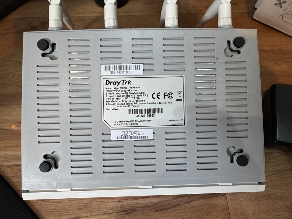 DrayTek Vigor 2862ac Wireless Router | eBay UK