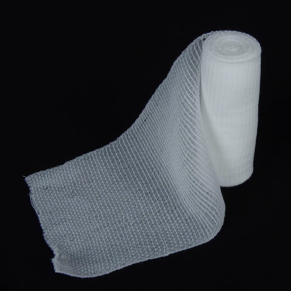 Elastic Bandage First Aid Kit Gauze Roll Wound Dressing Medical Nursing ...