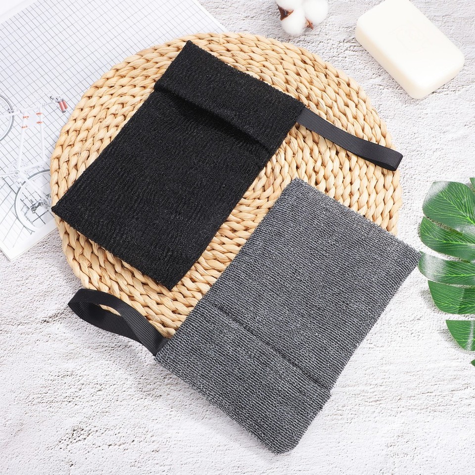 4 Pcs Soap Saver Bags Nylon Soap Pouch Exfoliating Body Scrubber for ...