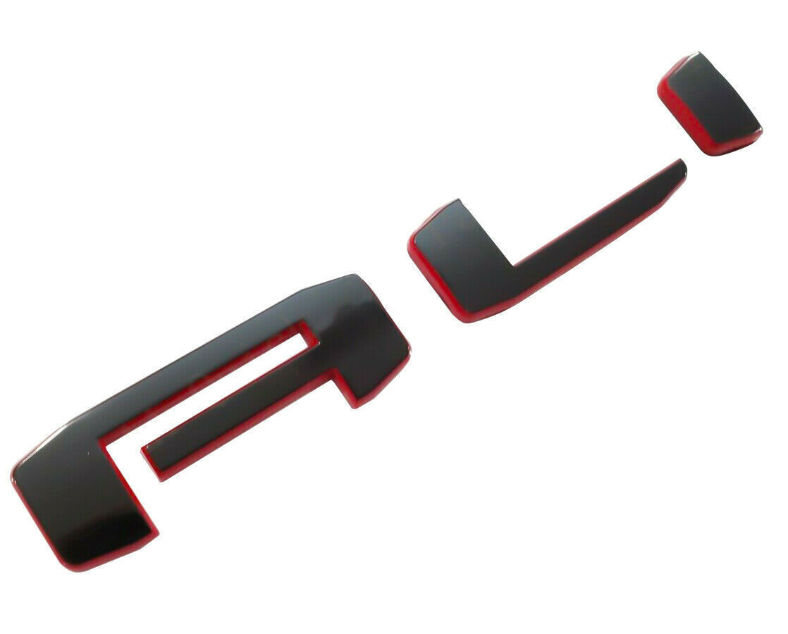 Set Fits 2019 - 2021 Car Denali Sierra Emblem Letter Rear Tailgate ...