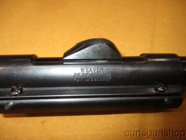 Weaver C4 Fixed Power 3/4 Inch Tube Rifle Scope with Weaver 22 Tip off ...