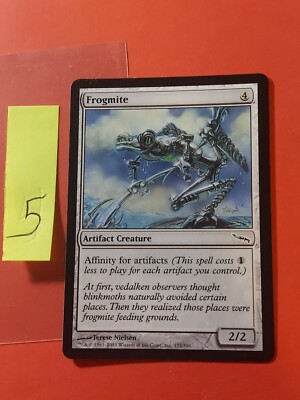 2003 Magic The Gathering Mirrodin #172 Frogmite, C, NF, Artifact, cd5 ...