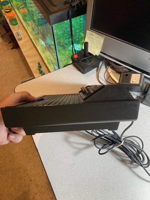 #153 - Atari CX2600 (Tested 6-Switch) w/ 2 Joysticks, Power Supply, RF ...