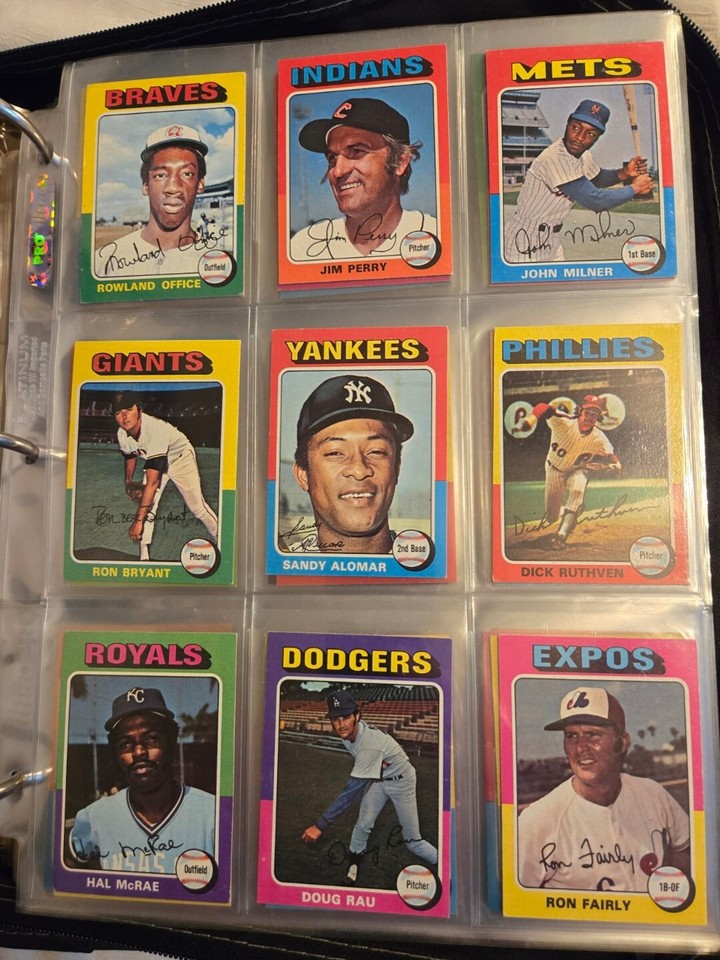 1975 TOPPS MINI COMPLETE SET 660/660 PSA 8 BRETT, BVG 6.5 YOUNT OVERALL ...
