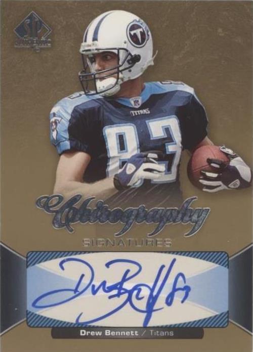 2006 SP Authentic - Chirography Signatures Drew Bennett #CH-BE (AU) for sale online | eBay