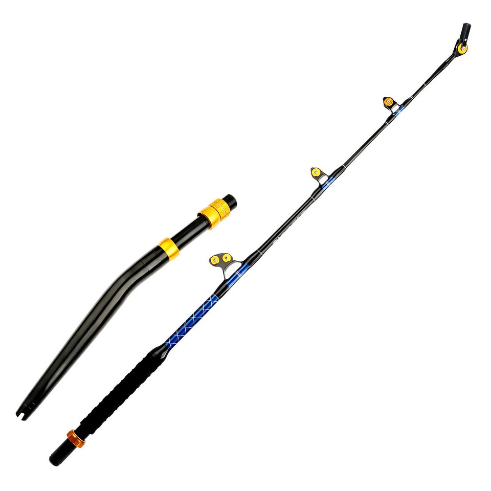 Bent Butt Fishing Rod 2Piece Saltwater Offshore Trolling Rod Big Game ...