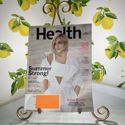 Health Magazine June 2019 Bebe Rexha Cover | eBay