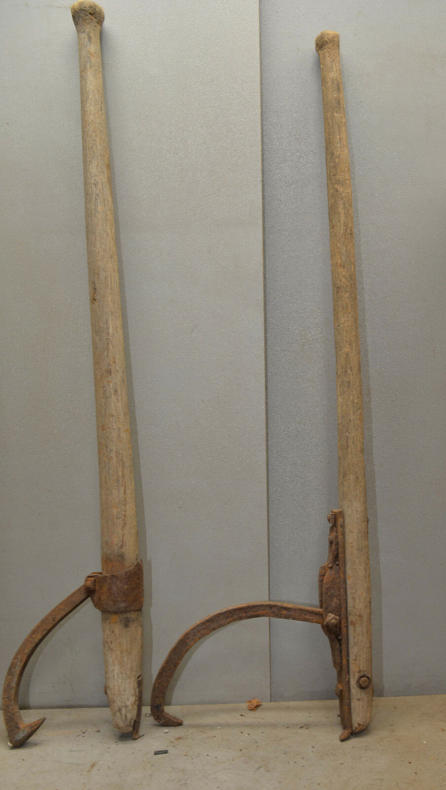 4 antique cant hook lumber log tool logging pick up hooks collectible ...