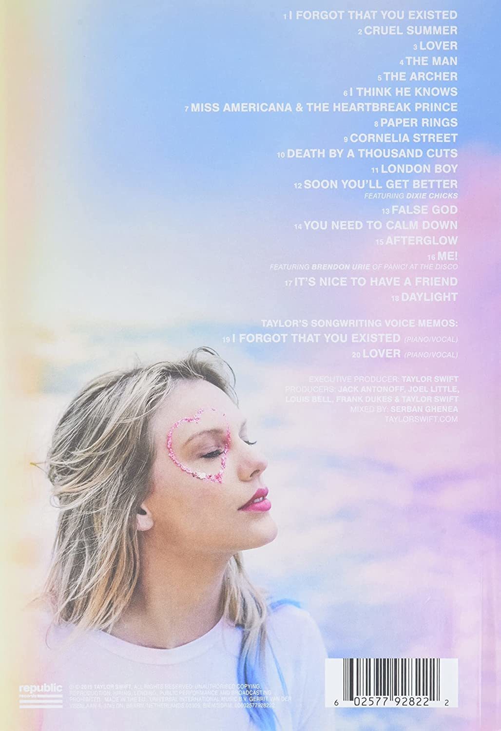 Taylor Swift Lover Deluxe Album Version 4 602577928222 | eBay