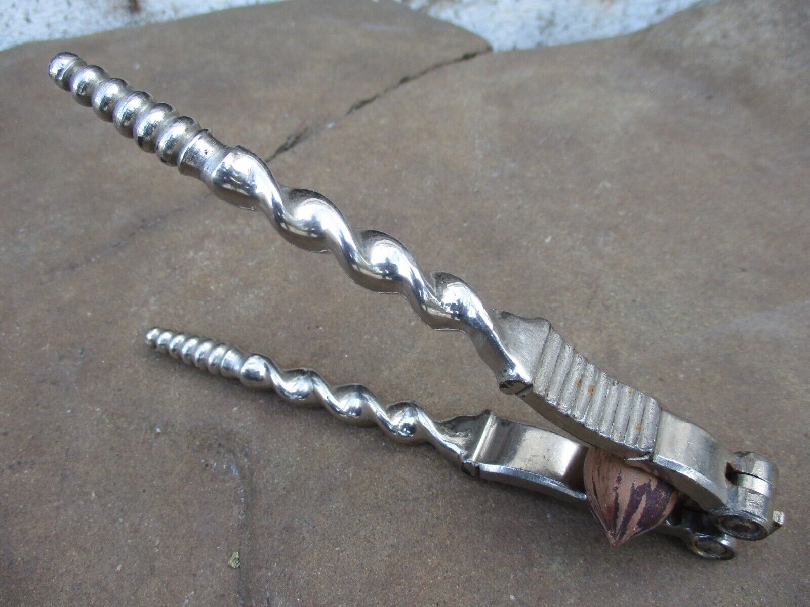 Vintage Beautiful Nut Crackern Steel Nutcracker Press Two Exchangeable ...