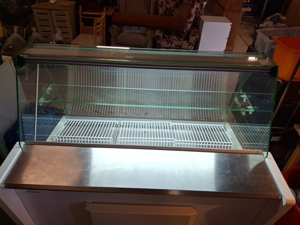 Interlevin TAVIRA II 130F Slimline Serve Over Refrigerated Display Food ...
