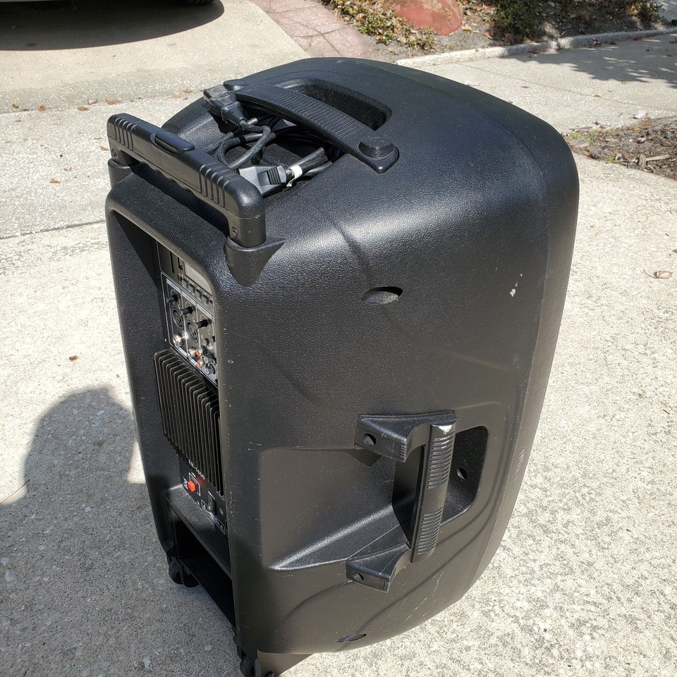 Edison Professional EN-1600 PA Speaker Portable Audio System Tested ...