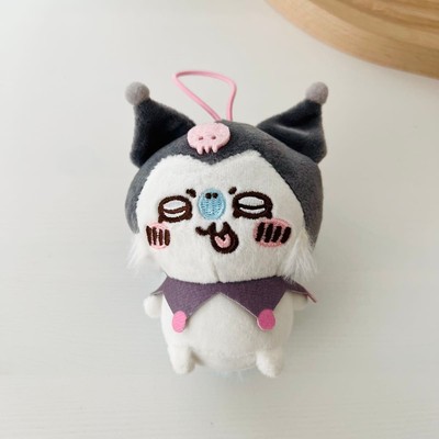 Brand new unused Chikawa Sanrio collaboration Momonga mini plush toy ...