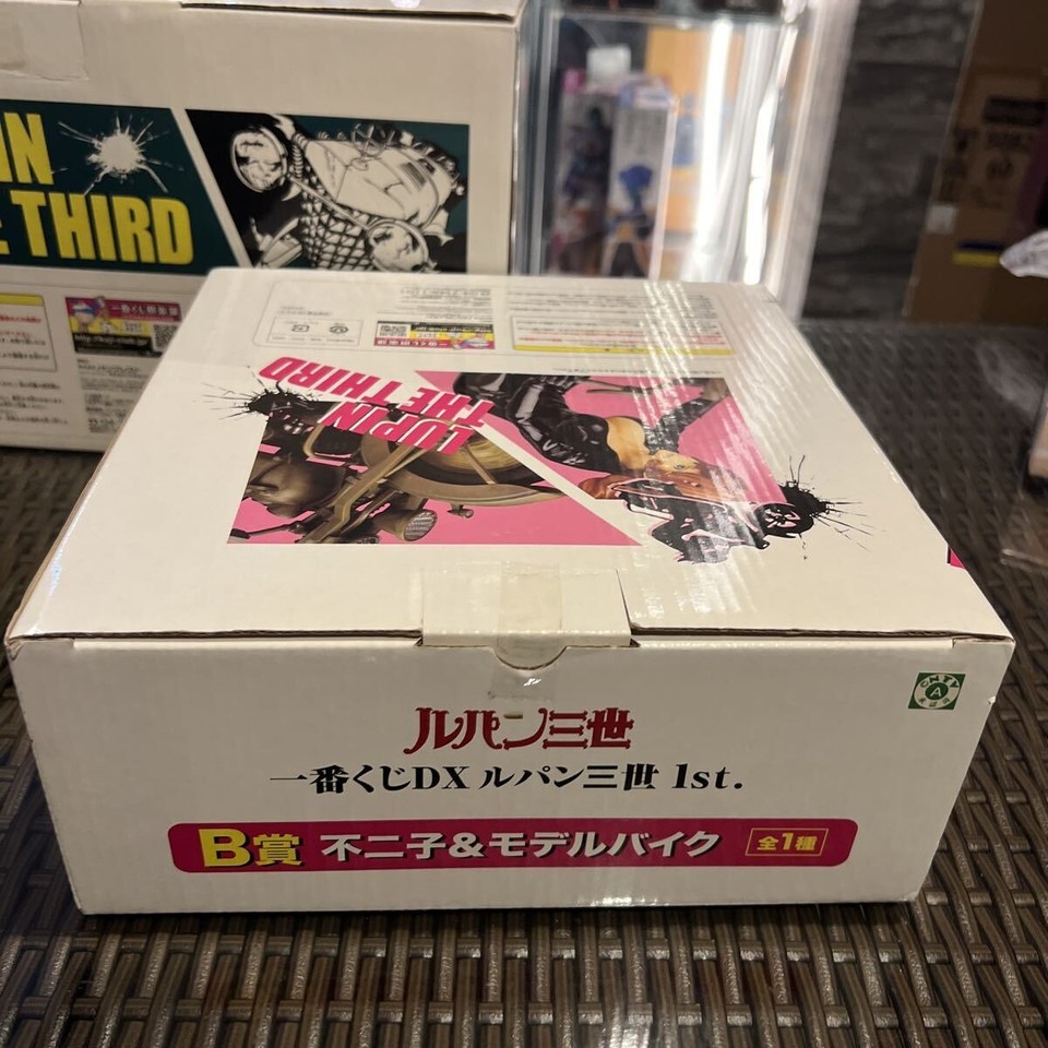 Ichibankujidx Lupin The Third B Prize Mine Fujiko Model Bike Figure | eBay UK