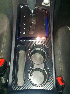 Dodge Challenger Center Console Panel Carbon Fiber Look Overlay SRT-8 ...
