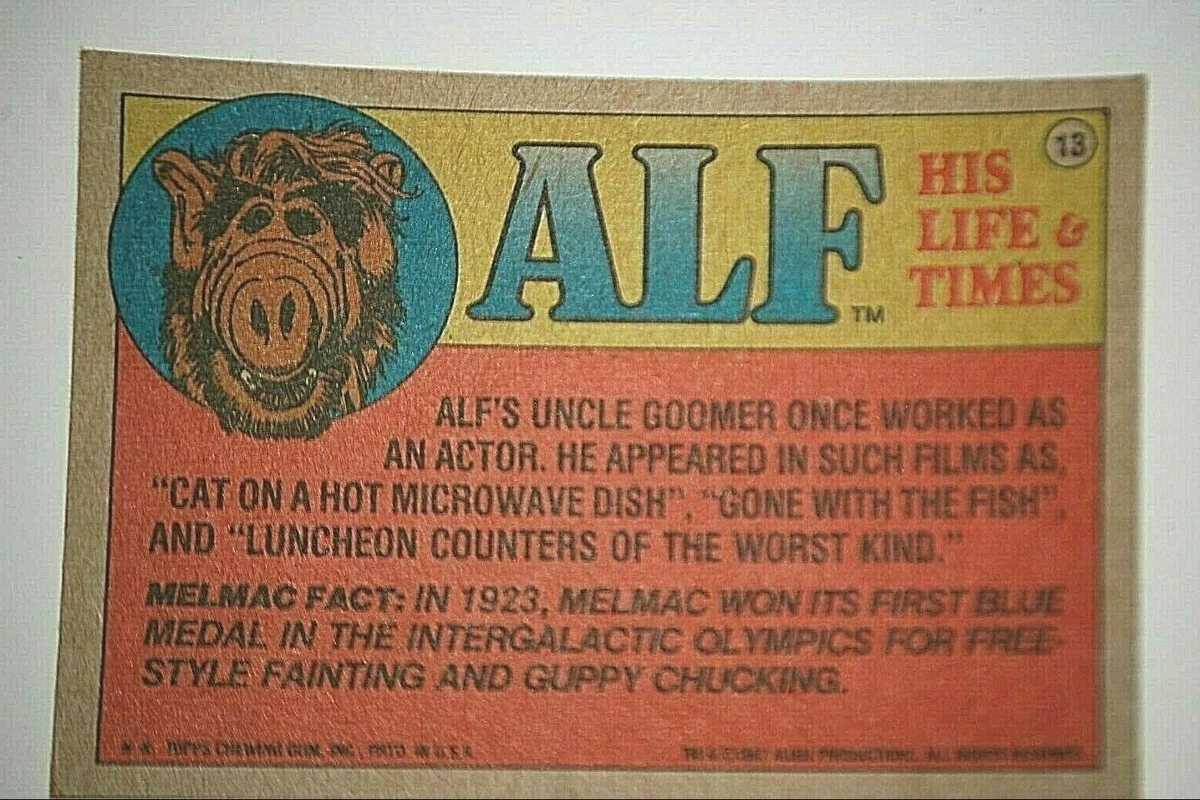 Uncle Alf Tv Show
