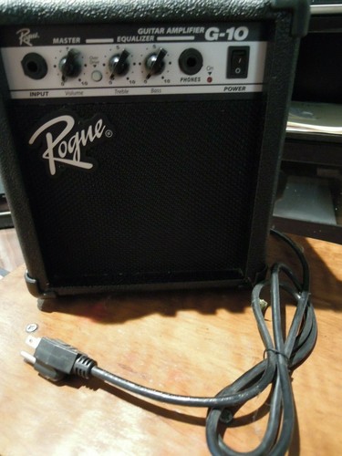 *NEW* Rogue amp G 10 ( with new guitar cord ) | eBay