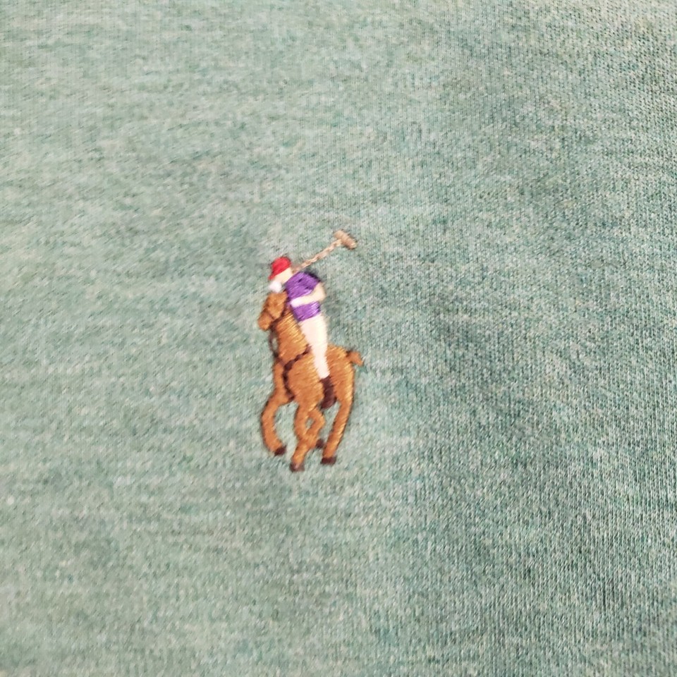 polo Ralph Lauren polo shirt men's XXL classic fit flesh pony green | eBay