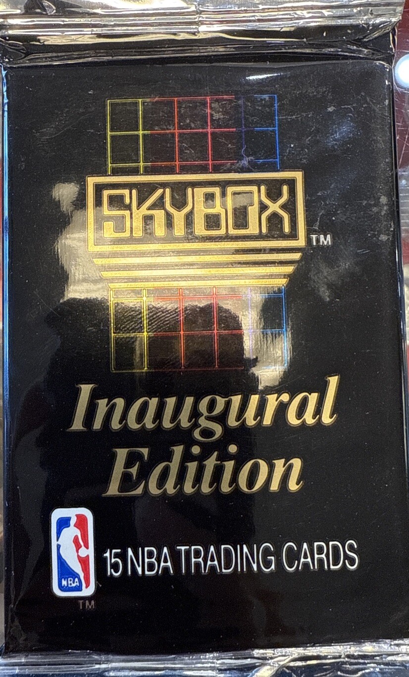 1990-91 Skybox Inaugural Edition NBA Basketball Cards One (1) Pack ...