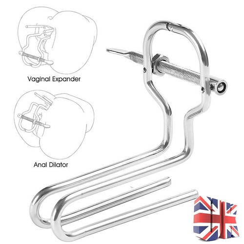 Men Anal Plug Spreader Metal Vaginal Stretcher Speculum Vagina Butt ...