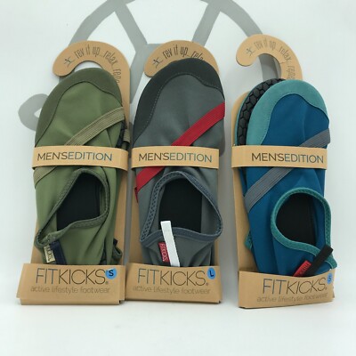 NWT Fitkicks® Men's Edition Wear Everywhere Casual Shoe PICK SIZE AND ...