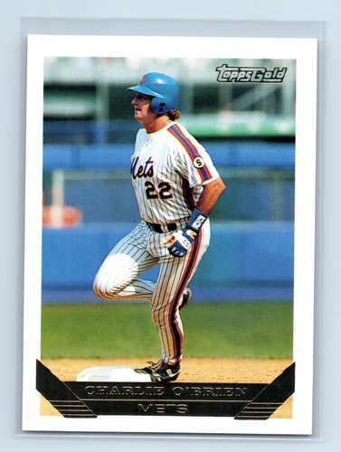 1993 Topps Gold Straight from the pack!!! Charlie O'Brien New York Mets ...