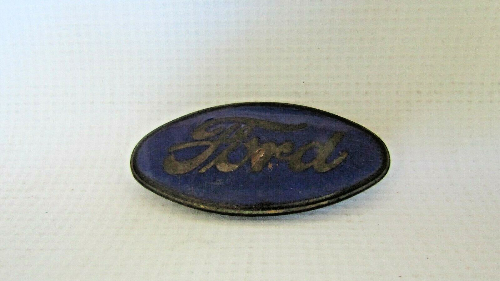1928-1930 Ford Model A Radiator Shell Emblem | Blue | Genuine OEM Used ...