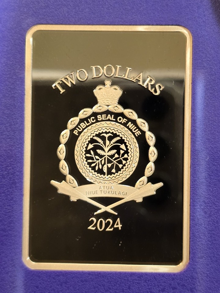 2024 NIUE 1oz Silver Disney Mint Trading Coins - Amethyst Daisy Duck ...