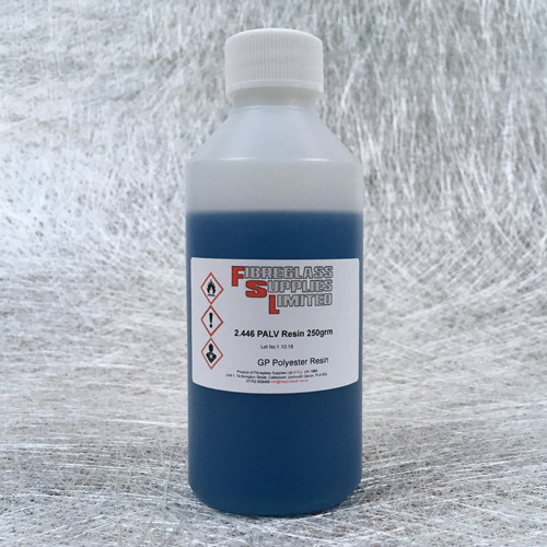 Fibreglass GRP Repair Kit. Glass Matting Resin Catalyst and Brush. 250g ...