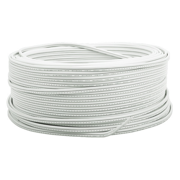 White SPT-1 Wire Extension Cord Wire AWG 18 Gauge Zip Cord 100' 250 ...