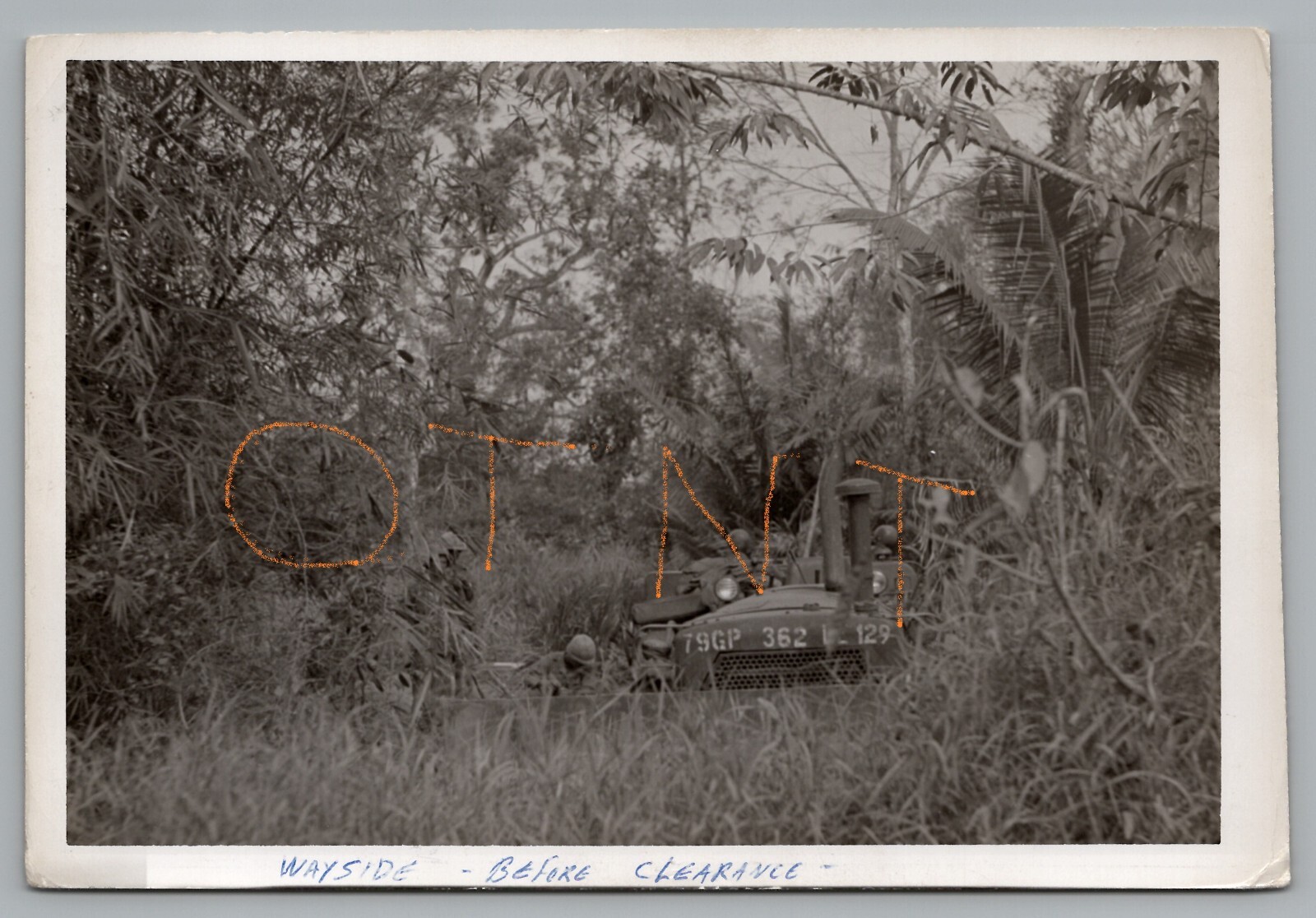 Vietnam U.S. Army Photo Dozer Stuck In Marshes Enroute to Detroy An ...