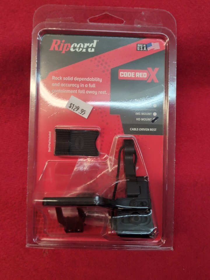 RIPCORD CODE RED X FALL-AWAY REST RIGHT | eBay