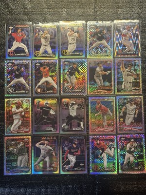 2024 Tops Chrome Baseball - 20 Card Refractor Lot | eBay