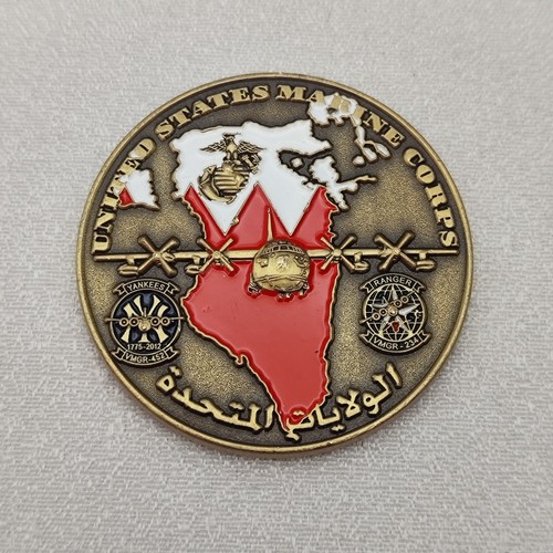 United States Marine Corps Det Fox VMGR 686 Challenge Coin | eBay