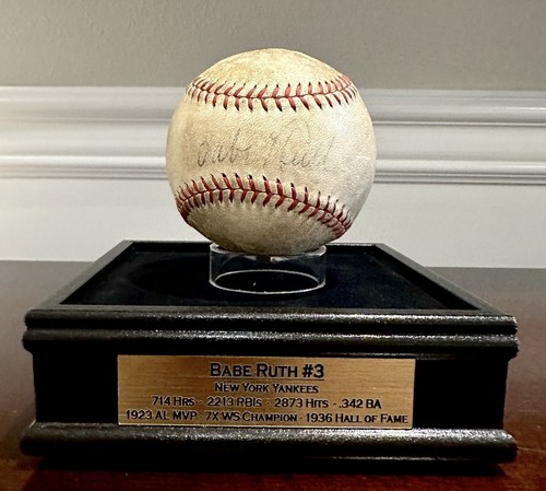 Babe Ruth Autographed OAL Baseball W/ JSA AND BECKETT AUTHENTICATION COA | eBay
