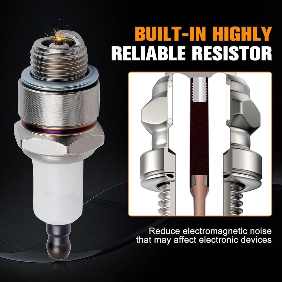 2PCS Brand New Spark Plug System Kit For Power Equipment Maintenance ...