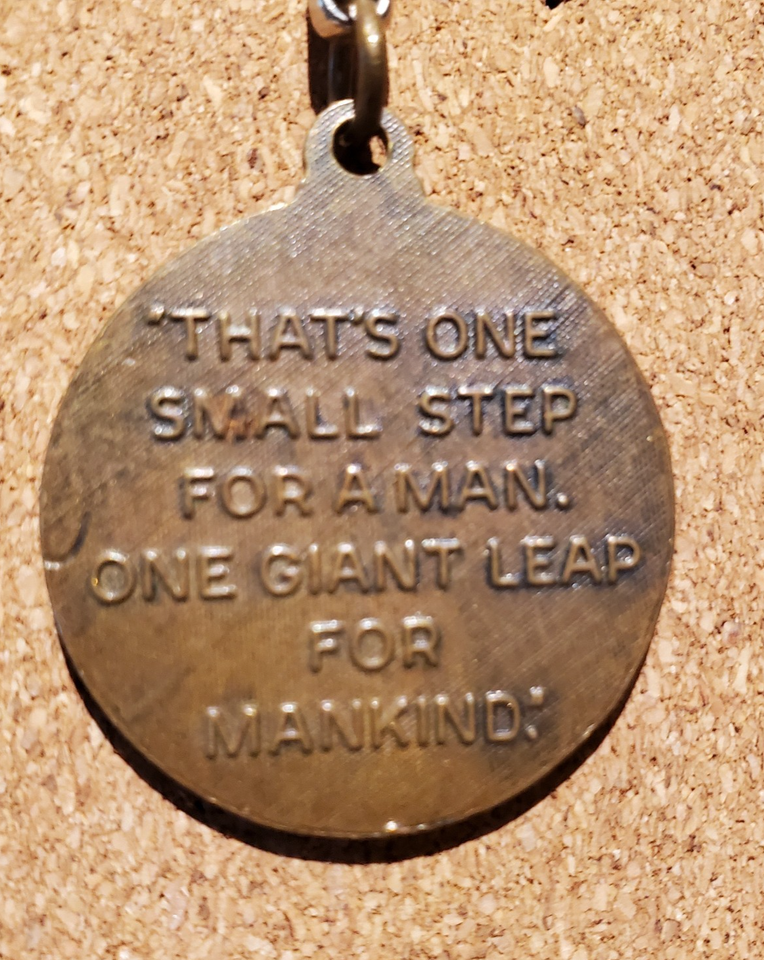 Vintage Keychain-Apollo 11-First Man On the Moon-Neil Armstrong | eBay