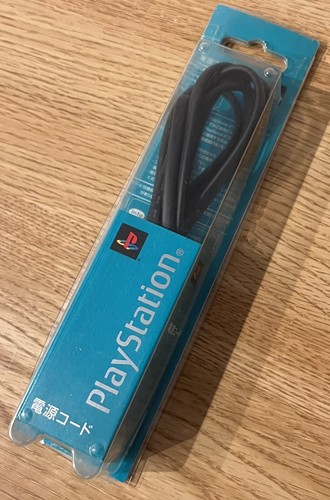 Sony PlayStation 1 & 2 PS1 PS2 Official OEM Power Cord SCPH-10050 JPN ...