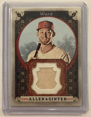 2023 Topps Allen & Ginter TAYLOR WARD #AGRB-TW Game-Used Relic | eBay