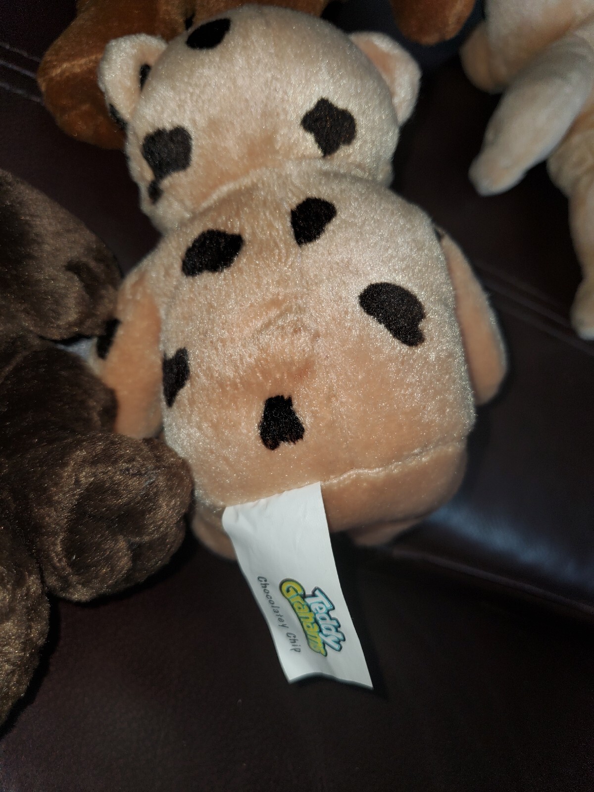 Teddy Grahams Plush Bears Collectible Set Of 4. Cereal, Bean Bag ...