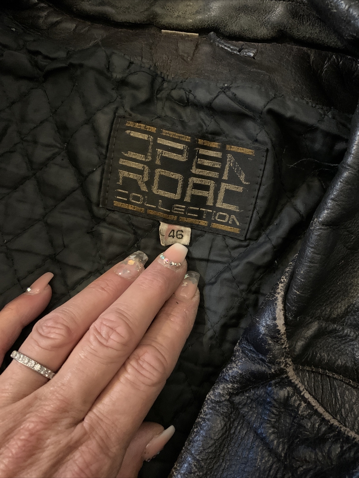 mother love bone custom leather jacket bad ass! - Gem