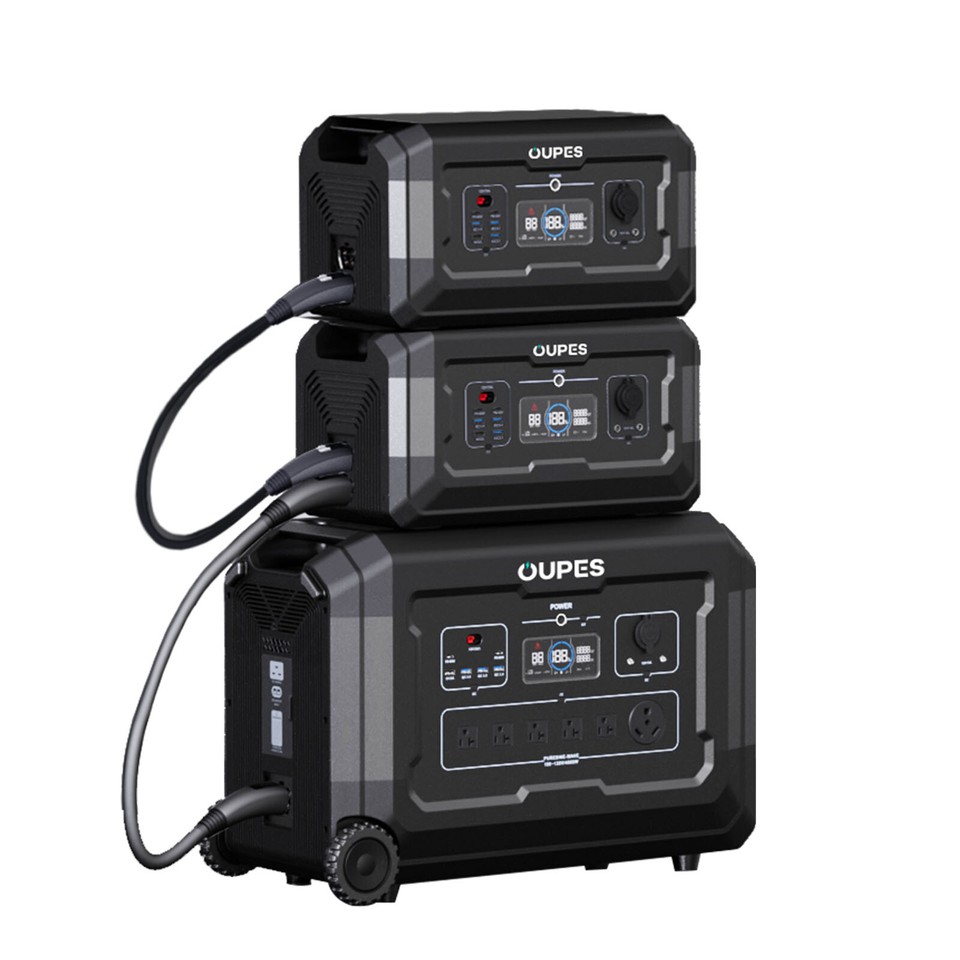 OUPES B2 Extra 2048Wh Battery for Power Station Mega 1,2,3, for Solar Generator | eBay